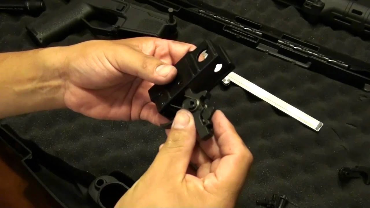 BUSHMASTER ACR INSTALLING A TWO STAGE TRIGGER - YouTube