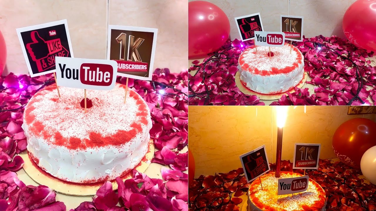 1K Celebration 🥳// Happy 1000 Subscriber// 1K Celebration by Food-Vibes ...