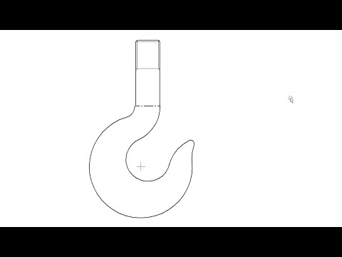 Drawing - Single Sheave Pulley - CAD step-by-step - Step 1 - Draw the ...