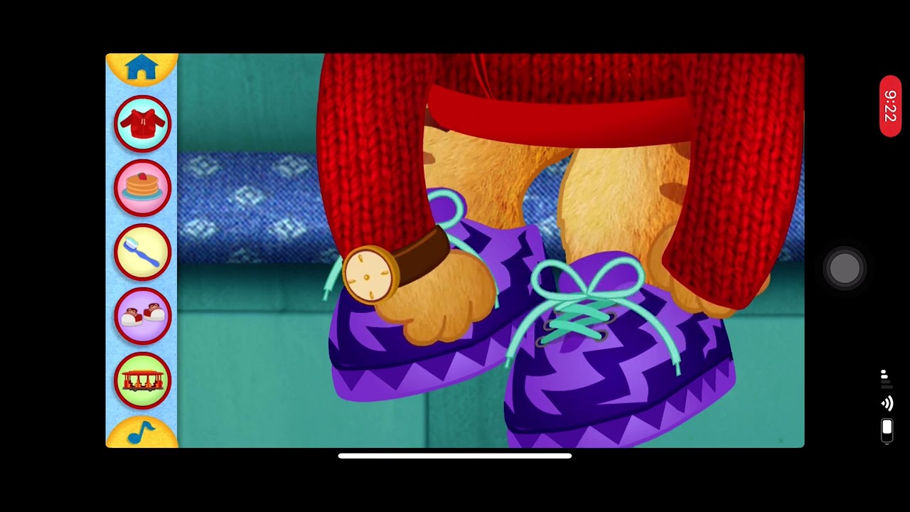 playing daniel tiger day and night game - YouTube