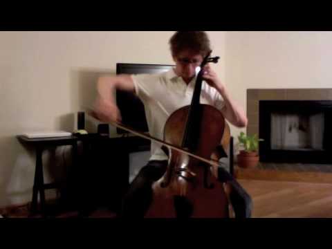 POPPER PROJECT #11: Joshua Roman plays Etude no. 11 for cello by David ...