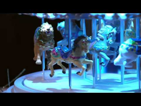 Mr. Christmas 16" Frosted Carousel with Music and Animation on QVC ...