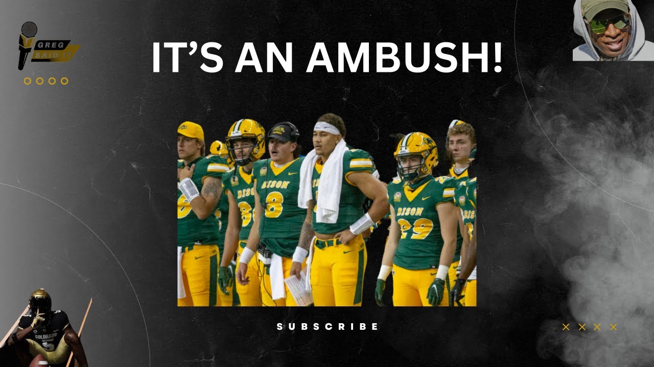 Greg Said It LIVE: They Set Up NDSU! It's an Ambush! - YouTube