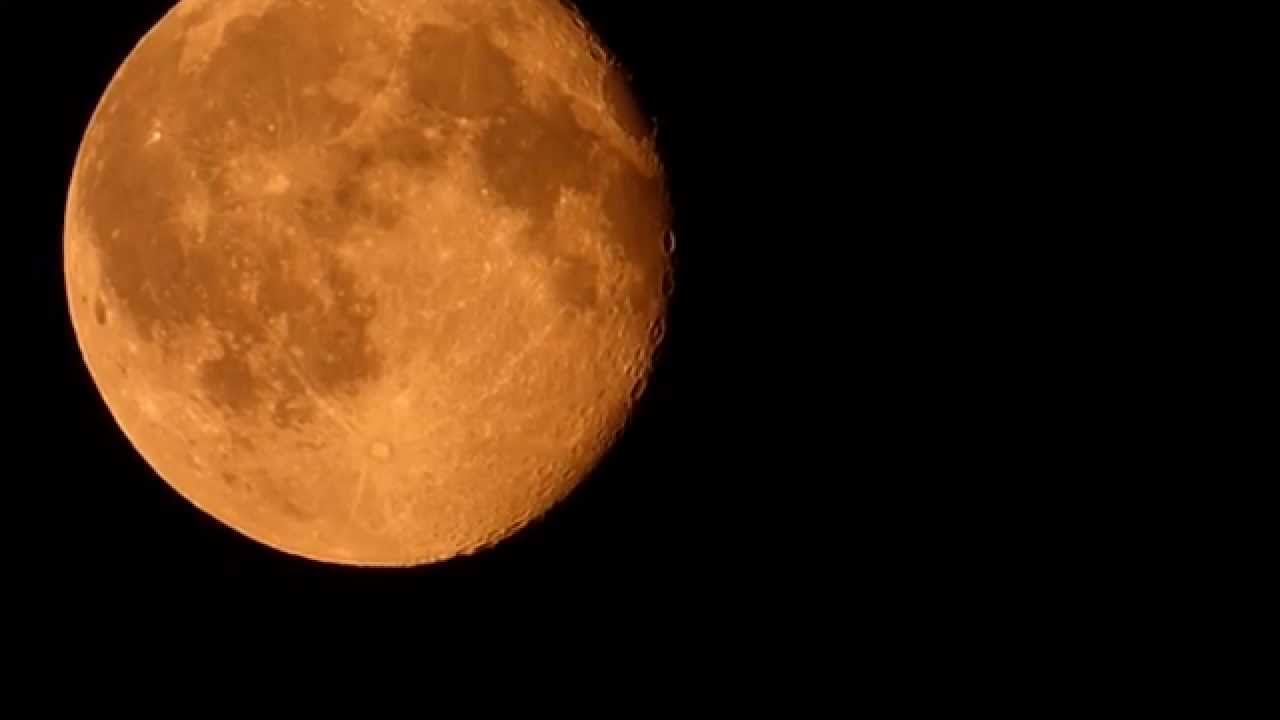 The Moon seen from Skive Denmark 4 of July 2015 - YouTube