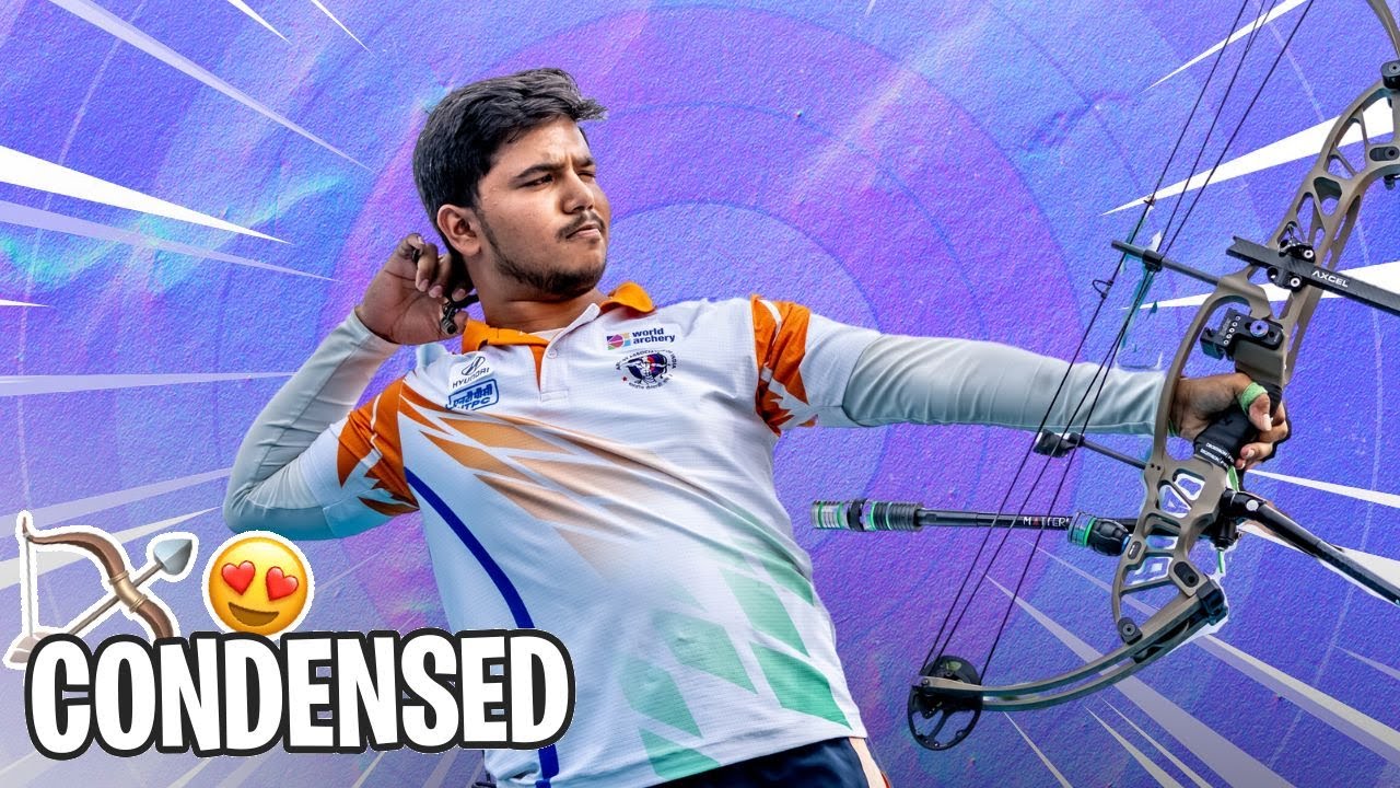 Condensed: first Indian man to become world champion. - YouTube