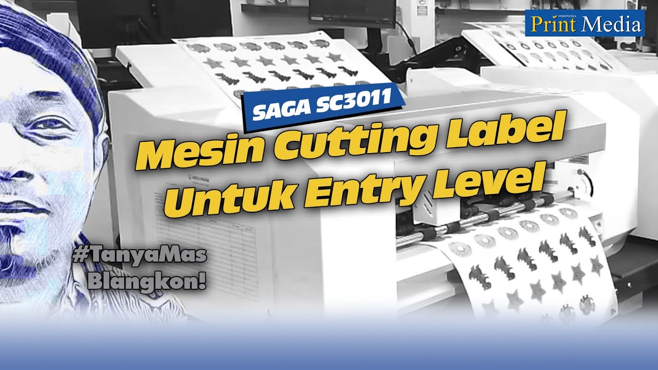 Aneka Warna l SAGA SC3011 - Mesin Cutting Label Untuk Entry Level - YouTube