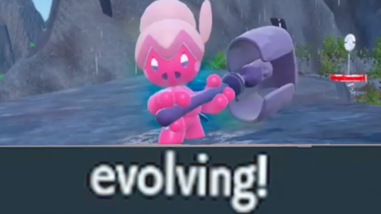 Reacting to Tinkatuff's evolution in Pokemon Violet - YouTube