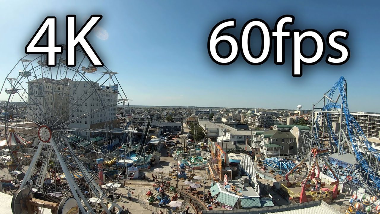 Double Shot on-ride park view 4K POV @60fps Playland's Castaway Cove ...