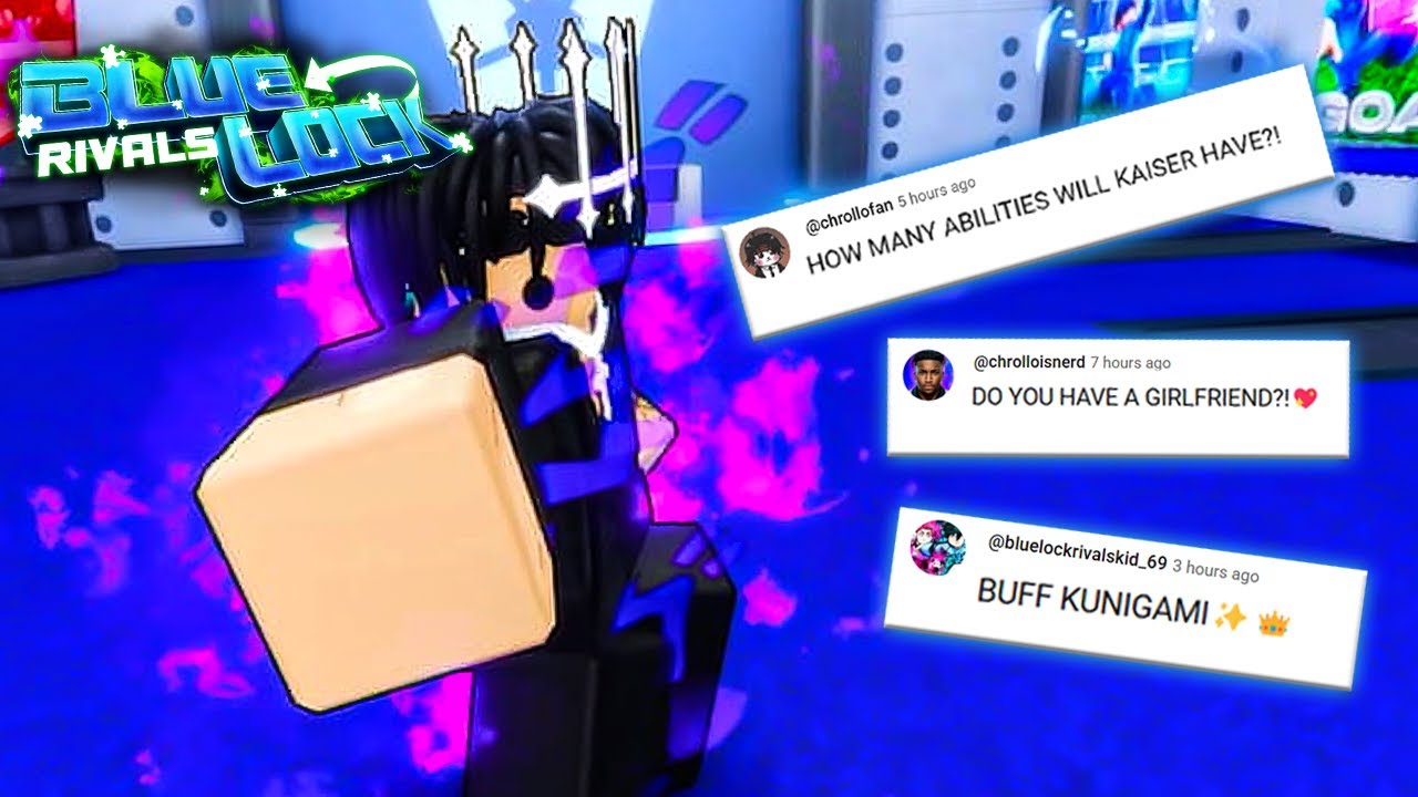 KAISER UPDATE! Q&A #2 Blue Lock: Rivals - YouTube