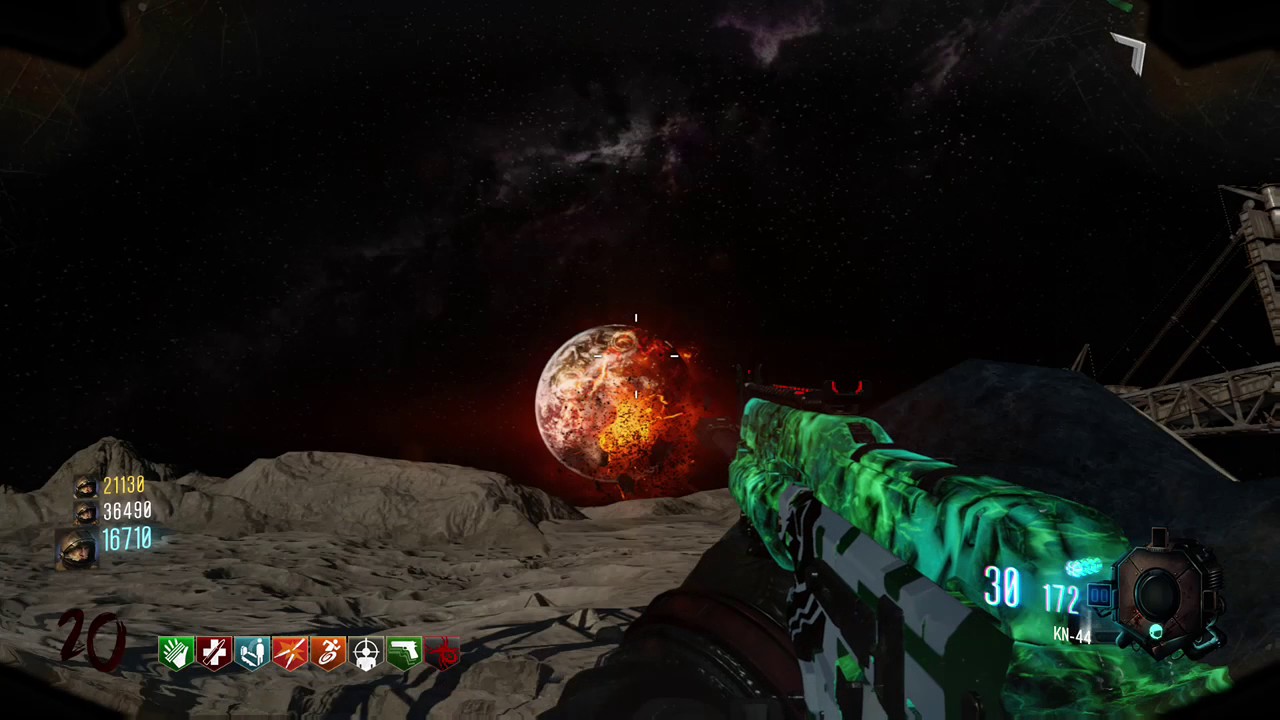 Call of Duty: Black Ops 3 blowing up the MOON! - YouTube