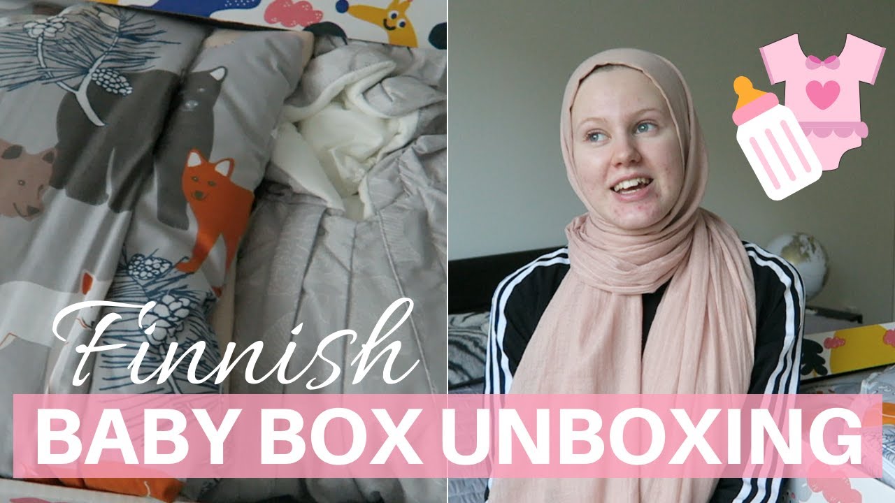 Finnish baby/maternity box unboxing - YouTube