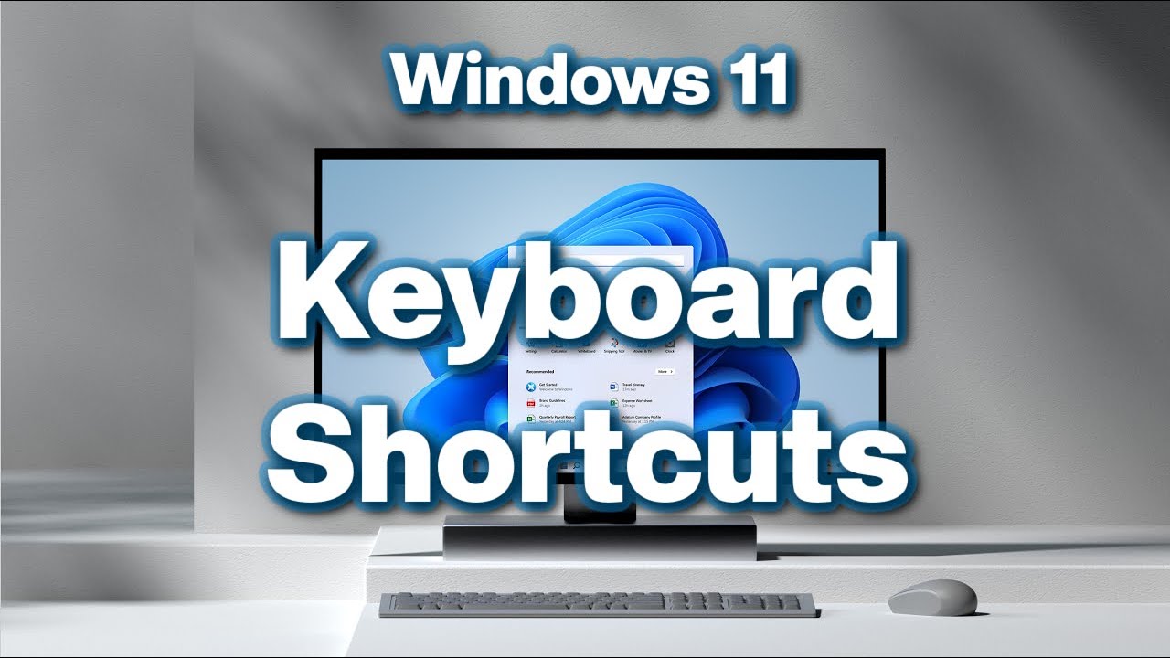 Windows 11 Keyboard Shortcuts - YouTube