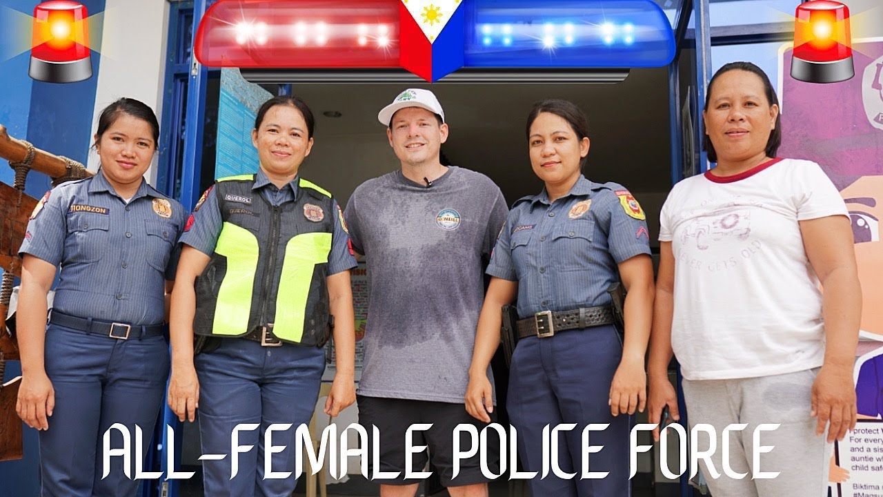 All-Female Police Station In The Philippines - YouTube