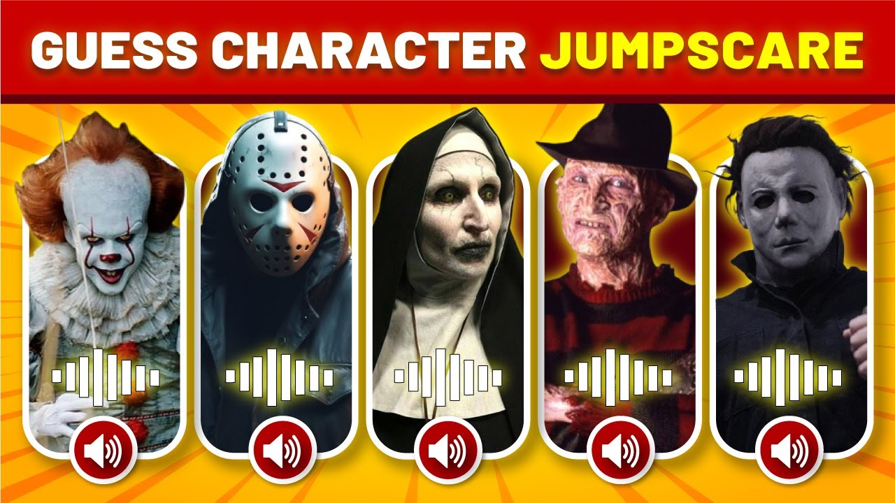Guess the horror movie character by their jumpscare - Movie Quiz ...