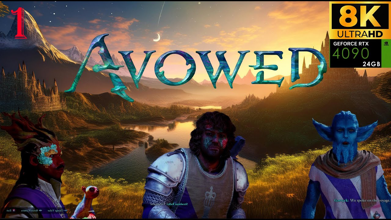 Avowed: PC | Let's Play Part 1 | Walkthrough | RESHADE Path of the Damned Difficulty - YouTube