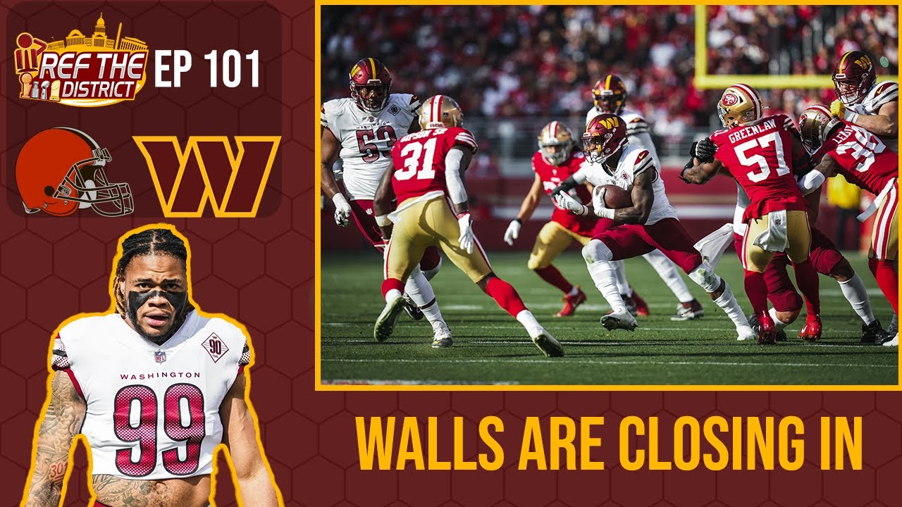 Walls are Closing in - Cleveland Browns vs Washington Commanders ...
