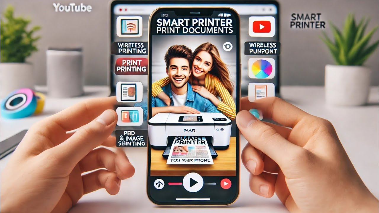 Goodbye wires! Smart Printer: Fast and convenient wireless printing ...