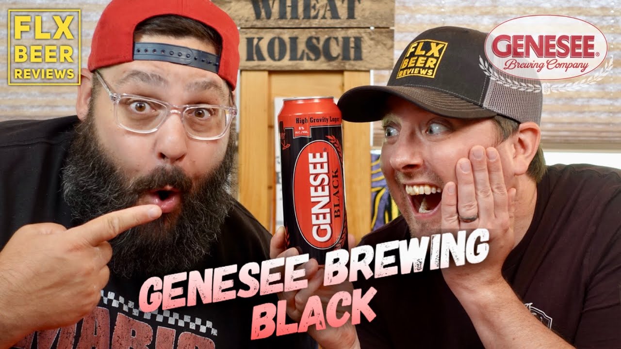 Genesee Brewing Co. | Black (American High Gravity Lager) | Beer Review #581 - YouTube