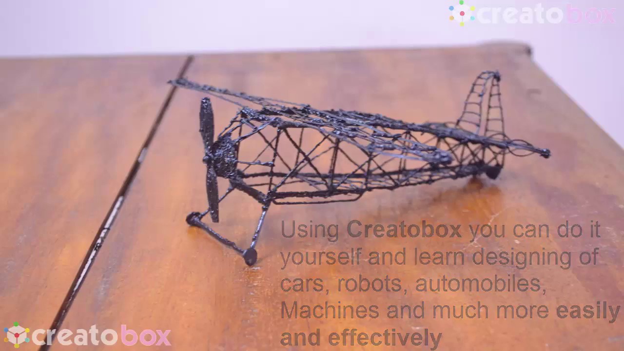 Kids Crafts - DIY Air Plane Model - YouTube