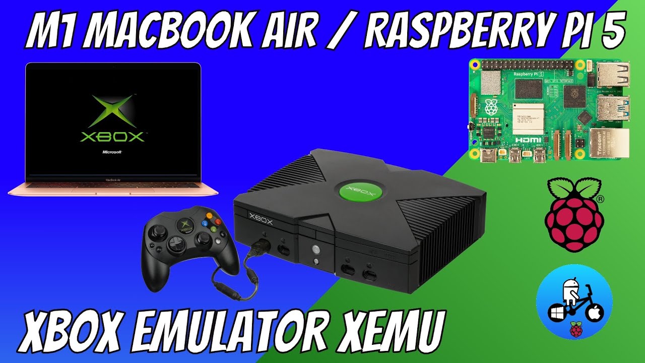 Xbox on M1 Macbook. Raspberry Pi 5 attempted installation - YouTube