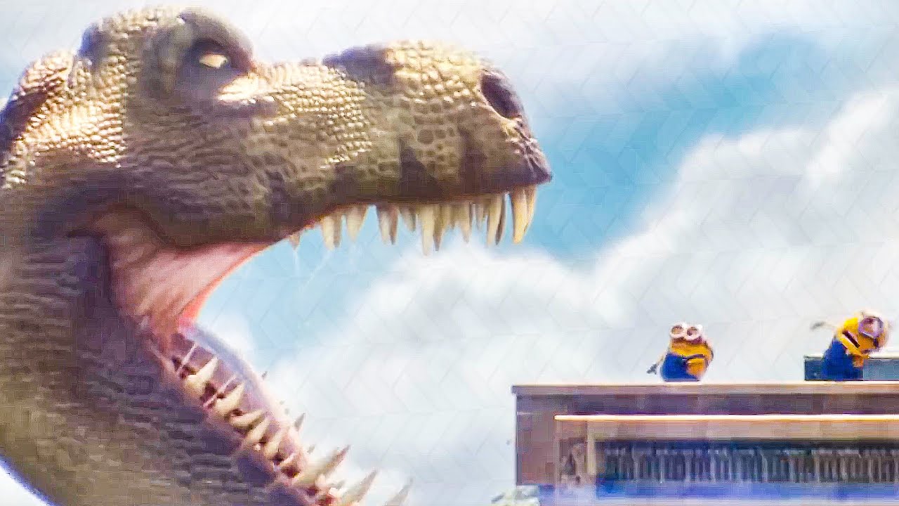 MINIONS: THE RISE OF GRU - Minions Meet Dinosaurs (2022) - YouTube