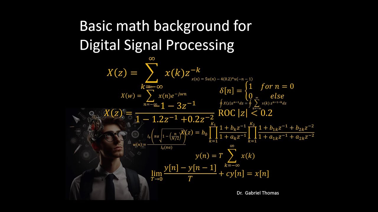 Basic Math for DSP - YouTube