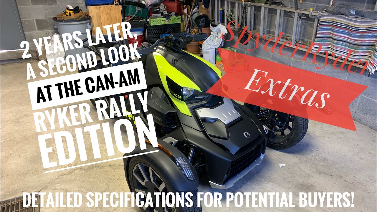 The Can-Am Ryker Rally Edition! What is it all about! - YouTube