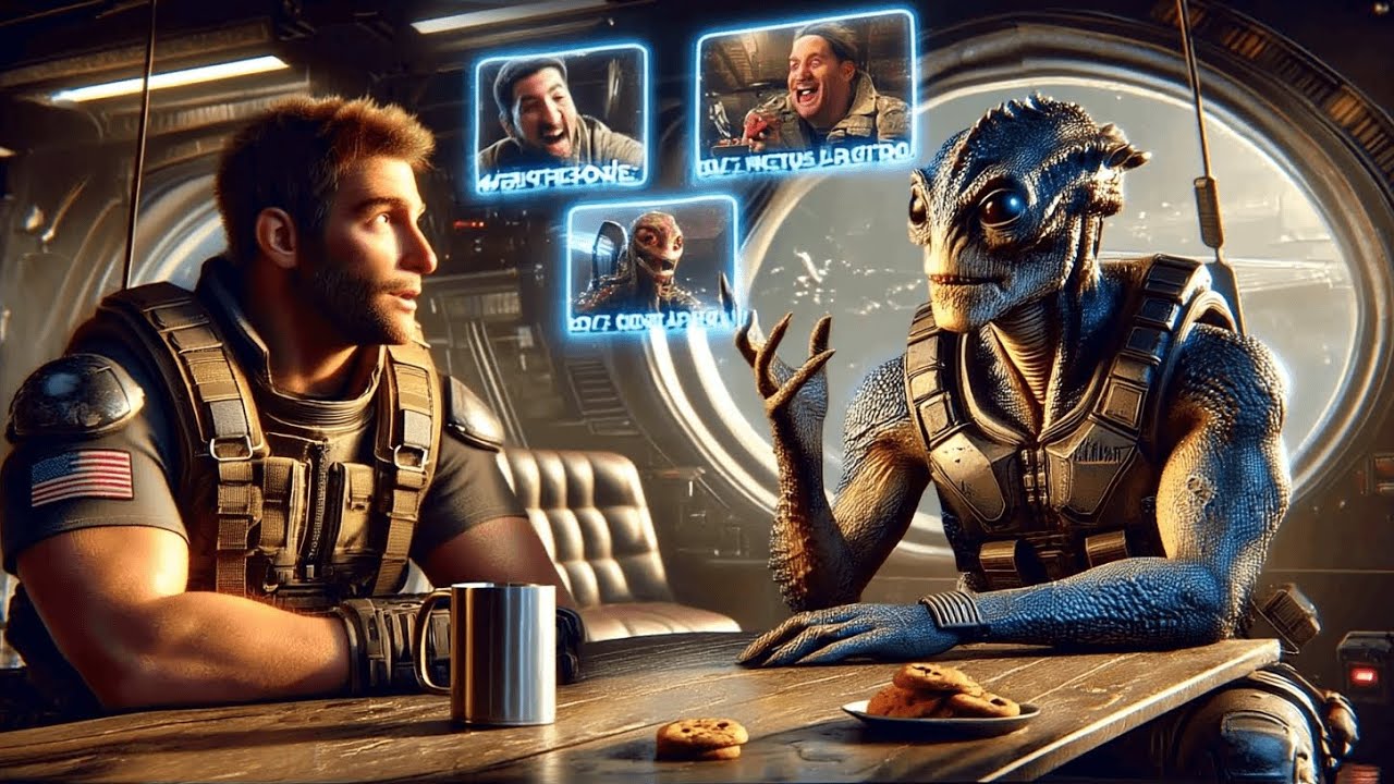 Alien Warrior Remembers the Terrifying Legends of Human Warfare |Sci-Fi ...