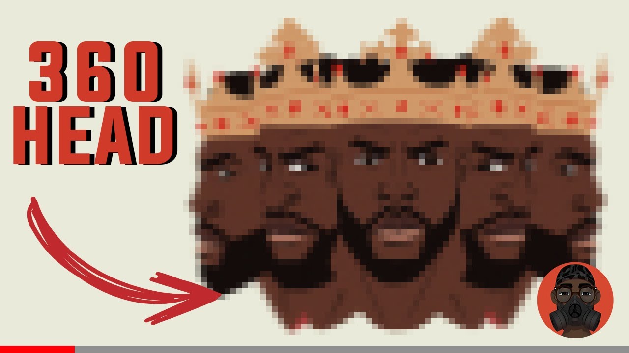 HOW TO DO A 360 HEAD ANIMATION - YouTube