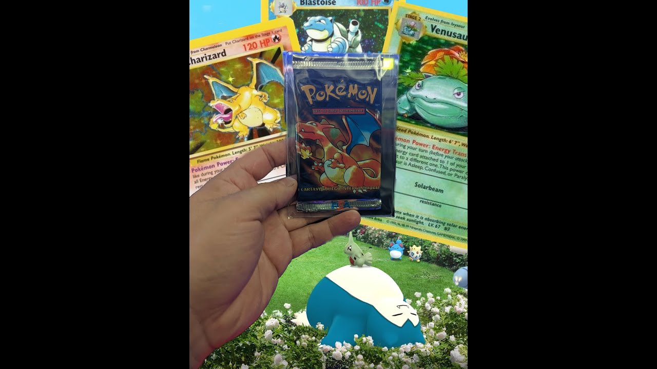 Opening Base Set Pokemon Packs!!! - YouTube