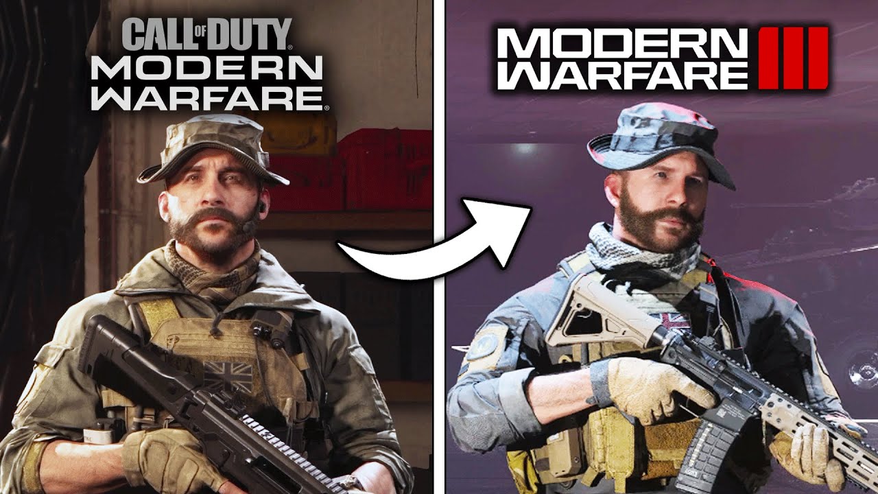 Modern Warfare 3 VS MW 2019 - Operators Comparison - YouTube