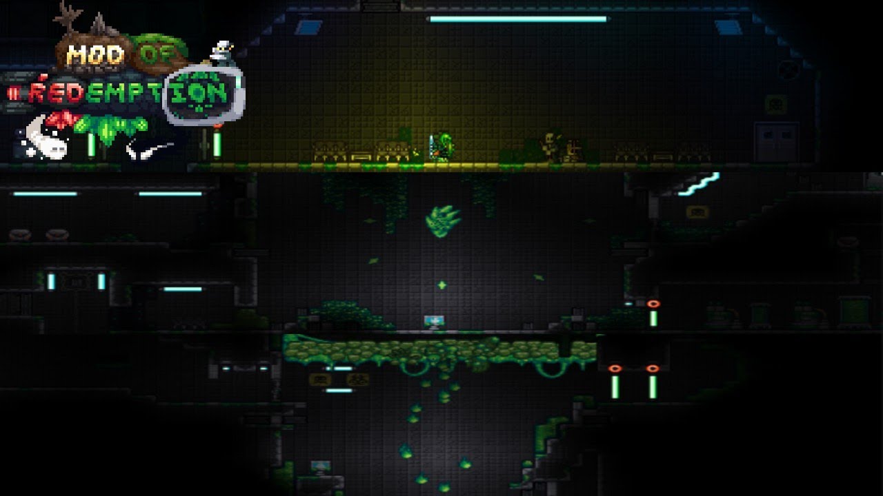 Terraria - Mod of Redemption - All post-mech Abandoned Lab mini-bosses ...
