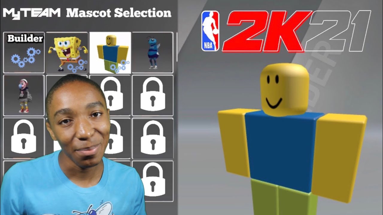 NBA 2K21 MyTeam Custom Mascot Builder?? (CONCEPT) - YouTube