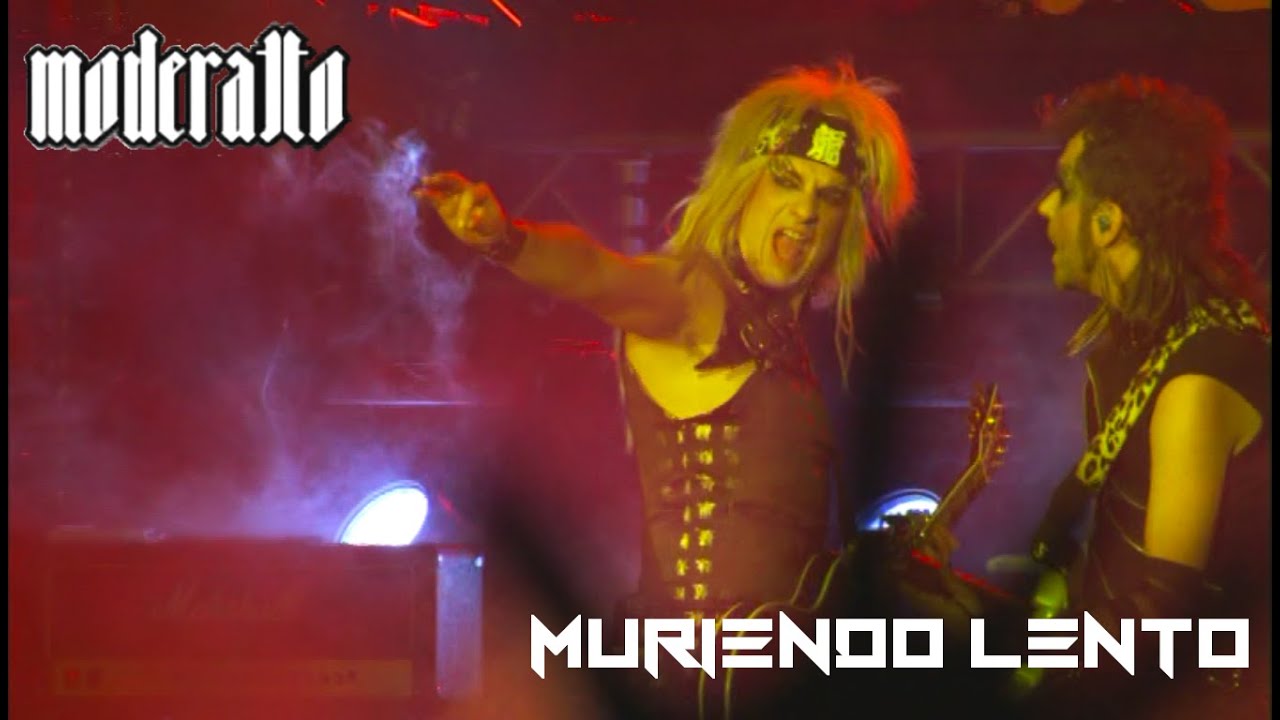 Moderatto - Muriendo Lento (Live) - YouTube