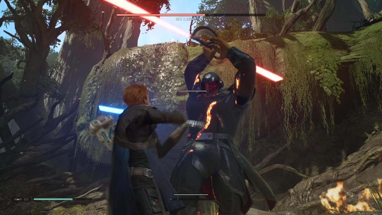 STAR WARS Jedi: Fallen Order boss fight - YouTube