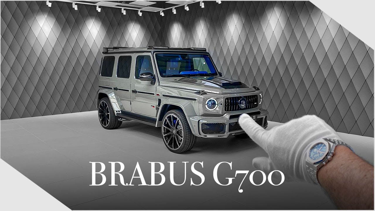BRABUS BEAST in PERFECT Colour Combination ! The G700 - Detailed ...