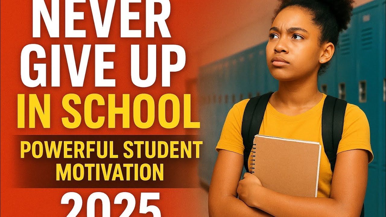 Never Give Up in School APowerful Student Motivation 2025 - YouTube