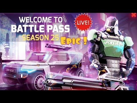 NEW BATTLE PASS SEASON 25 LAWLESS VEGAS ENHANCED RENEGADE & BATTLE ...