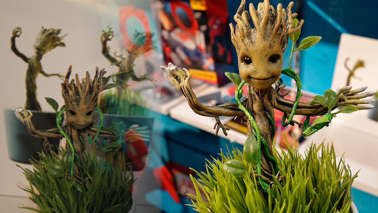Real Life Growing Groot from Uncle Milton Review 2015 - YouTube