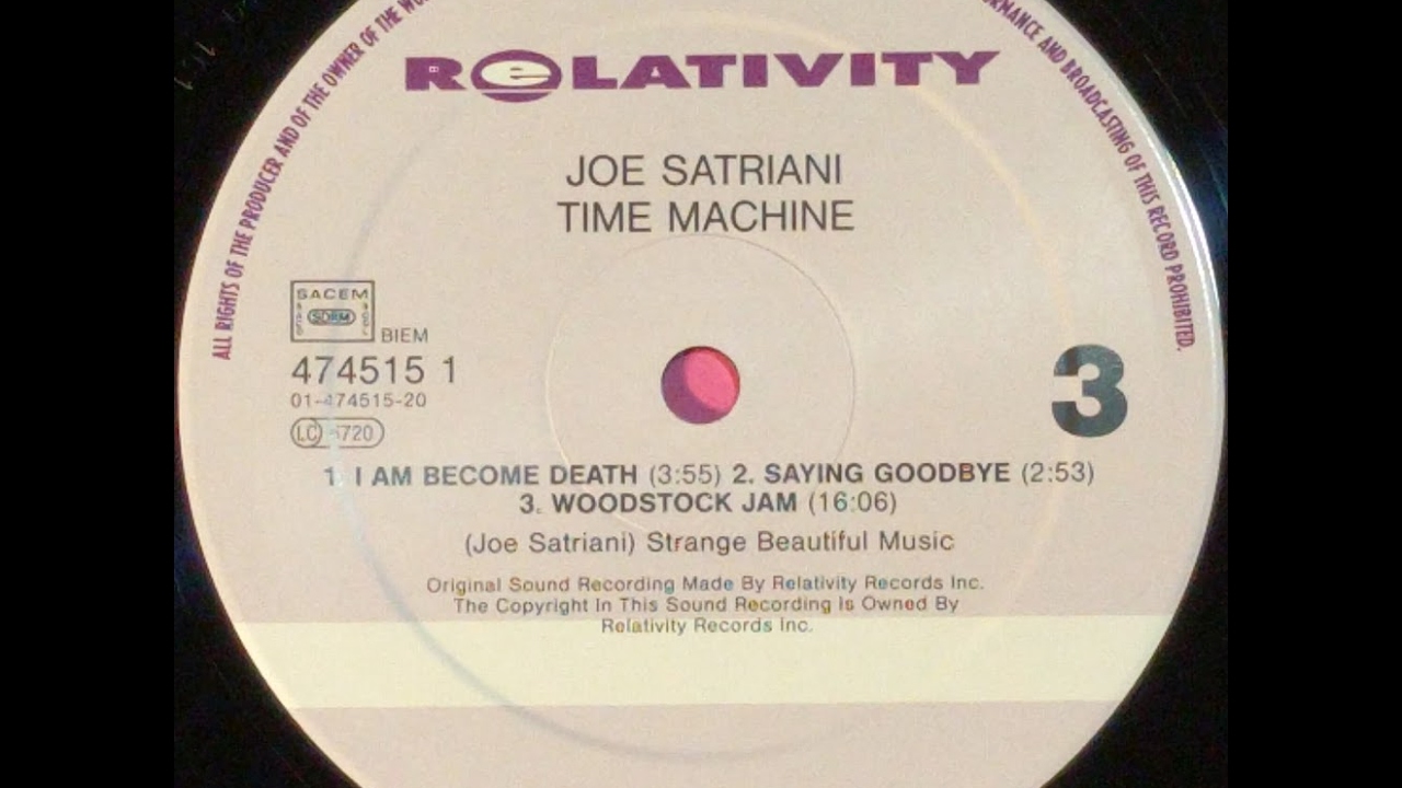 {Vinyl} Joe Satriani - Time Machine (Side C) - YouTube