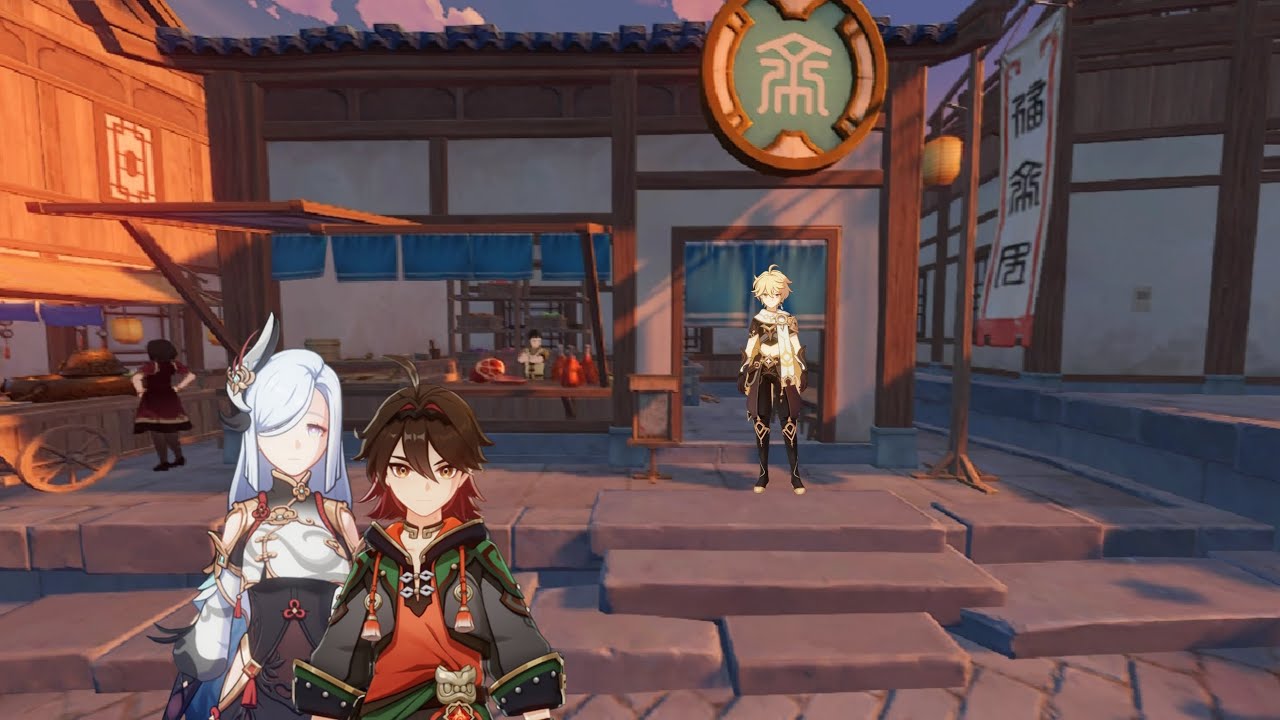 Aether x Shenhe = Dead Genshin Ship - YouTube
