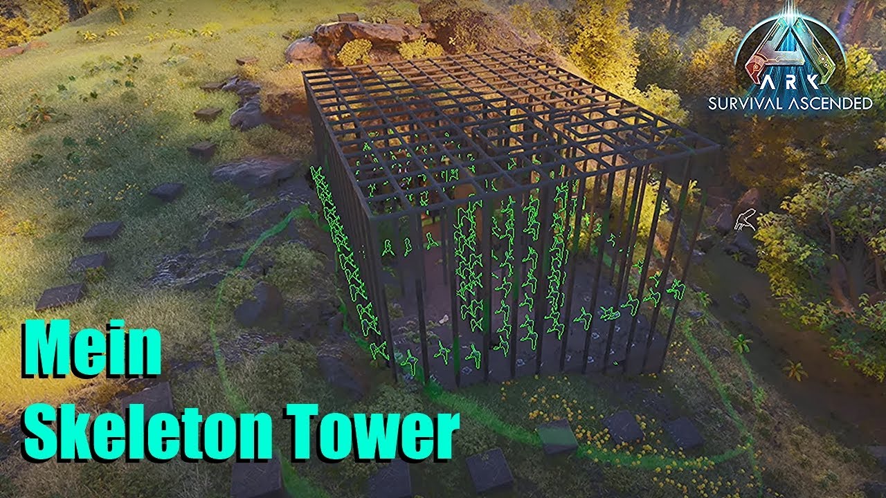 Mein Skeleton Tower - Ark Ascended **(German)** - YouTube