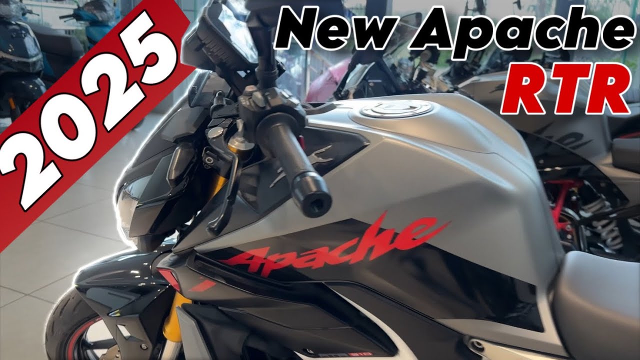 Tvs Apache RTR 2025 New Model Detailed Review | NEW TVS APACHE RTR 2025 ...
