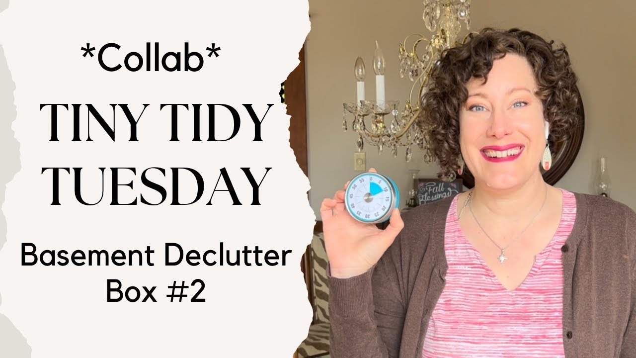 Tiny Tidy Tuesday Collab | Box #2 | FlyLady Babystep Basement Declutter ...