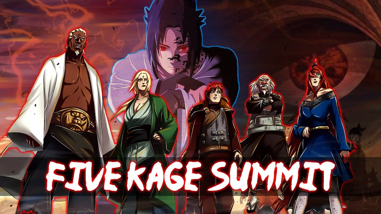 Five Kage Summit | Naruto Fights - YouTube