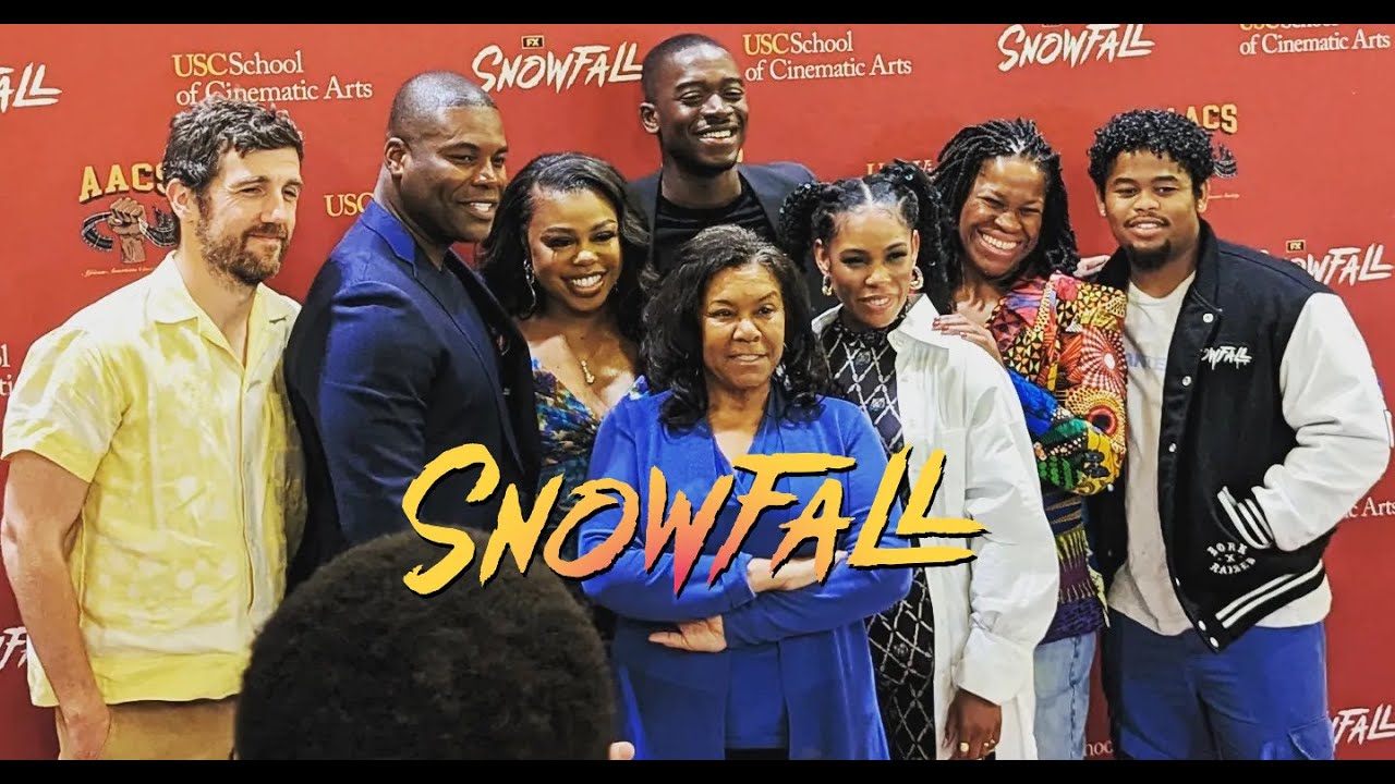 SNOWFALL finale Q&A Damson Idris, Amin Joseph, Michael Hyatt, Carter ...