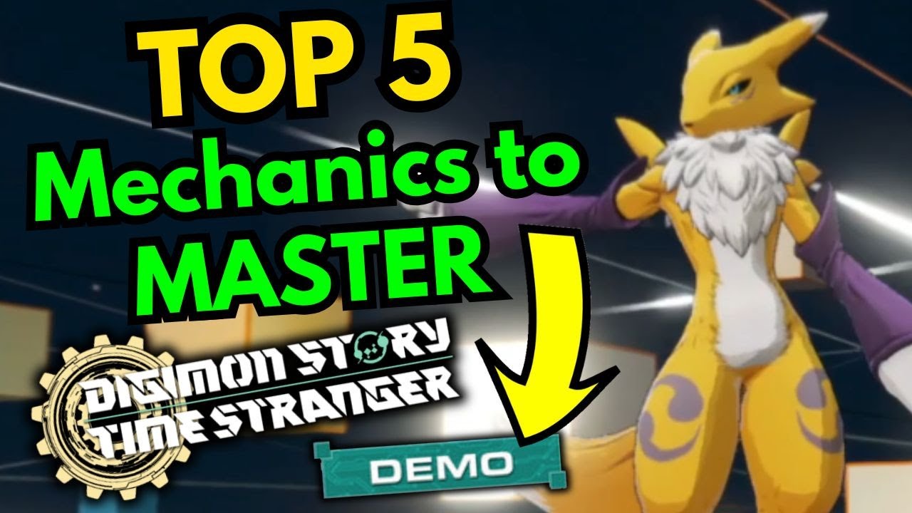 Top 5 Mechanics to MASTER in Digimon Story Time Stranger in the Demo ...