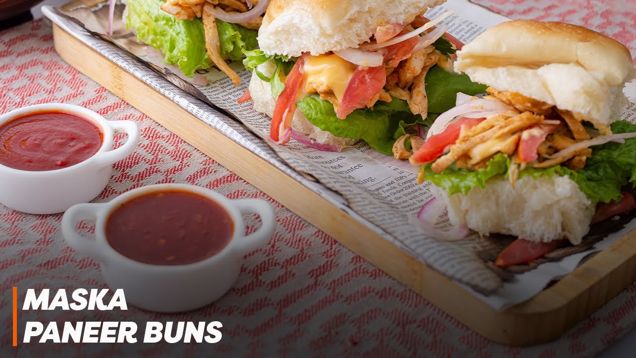 Maska Paneer Buns Recipe | Unilever Food Solutions - YouTube