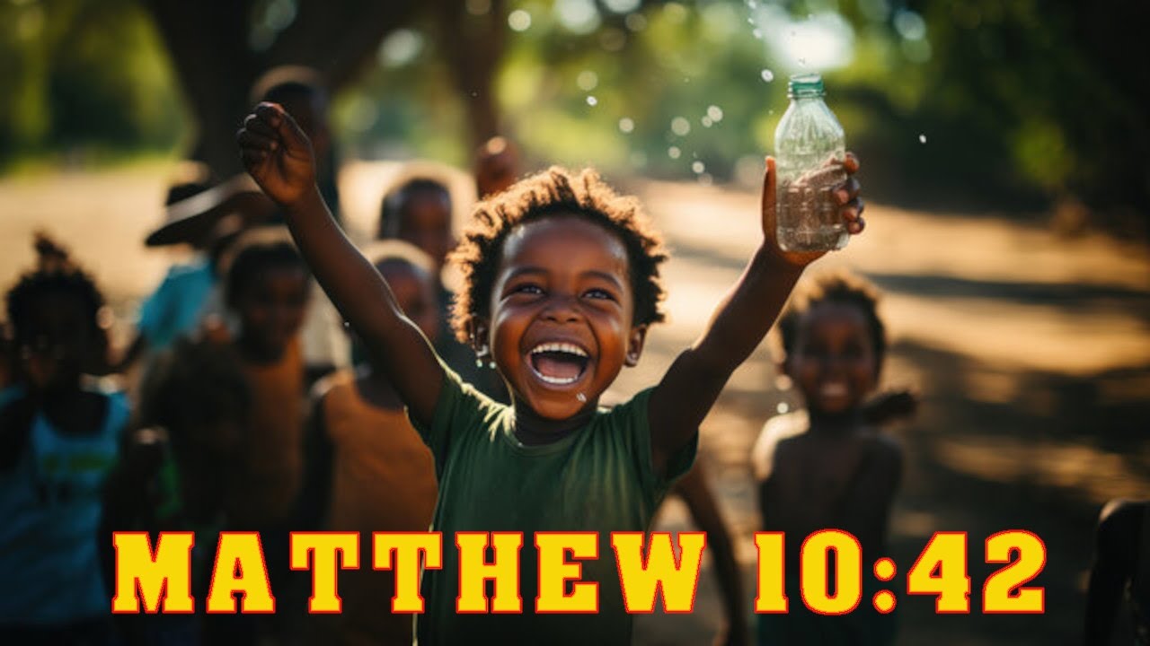 Matthew 10:42 When you give, GOD has assured you of your reward #love # ...