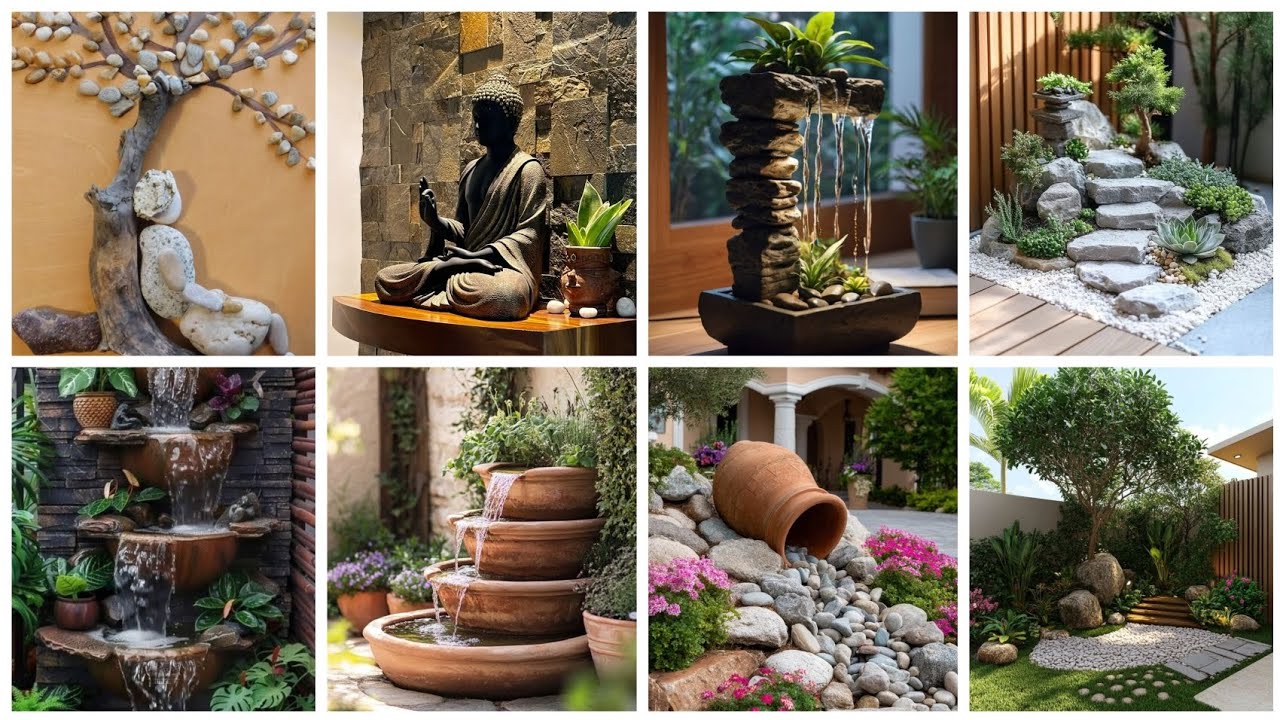 Easy Stone Art Ideas | Diy Stone Decor For Garden | Best Rocks Painting ...